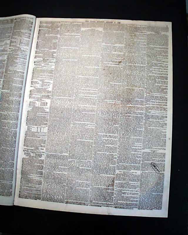 The Damascus Blood Libel & a printing of the Passover Feast... One of ...