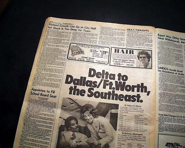 Assassination of Mayor Moscone and Harvey Milk... - RareNewspapers.com