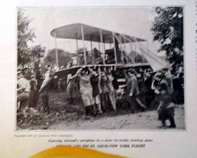 1911 Airplane Flight Record Photos... - RareNewspapers.com