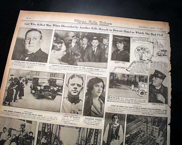 1924 Wanda Stopa suicide death.... Polish murderer... - RareNewspapers.com