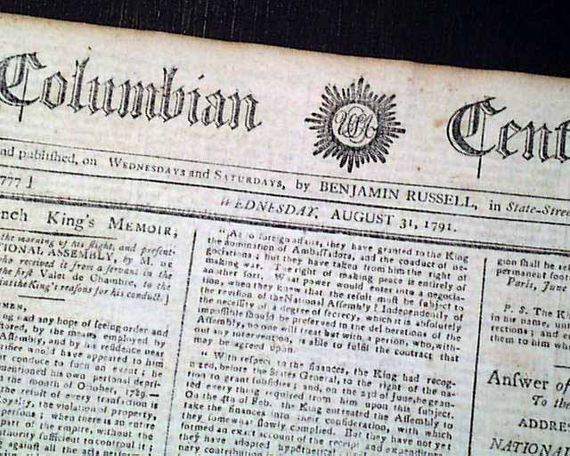 Louis XVI and Marie Antoinette escape... - RareNewspapers.com