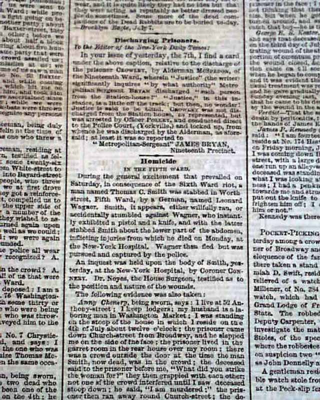 Dead Rabbits Riot... - RareNewspapers.com