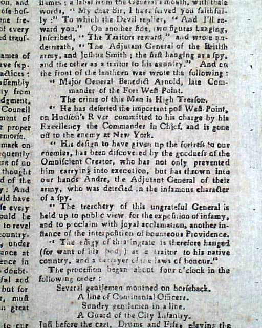 Terrific account of the Benedict Arnold treason plot ...