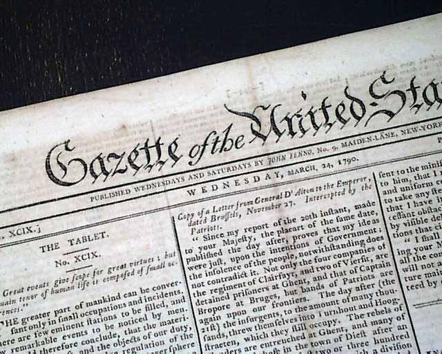 Thomas Jefferson... Letter signed by George Washington ...