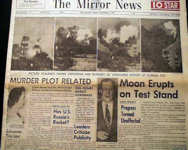 America's embarrassing entry in the 'space race'... - RareNewspapers.com