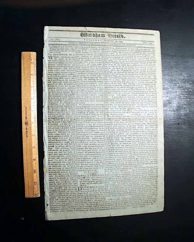 1799 President John Adams.... - RareNewspapers.com