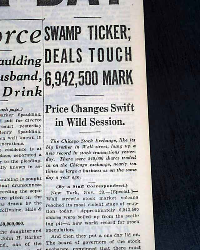 Roaring Twenties about to end.... - RareNewspapers.com