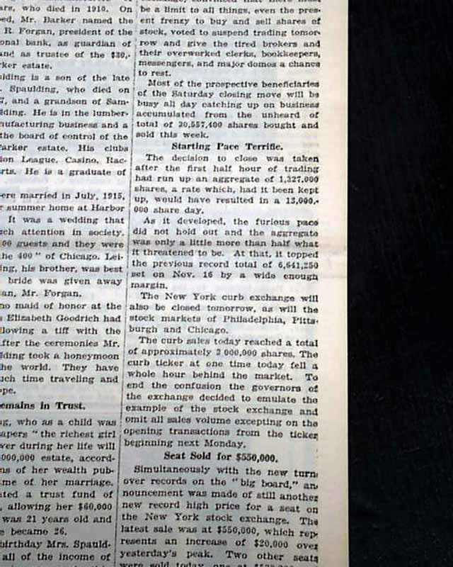 Roaring Twenties about to end.... - RareNewspapers.com