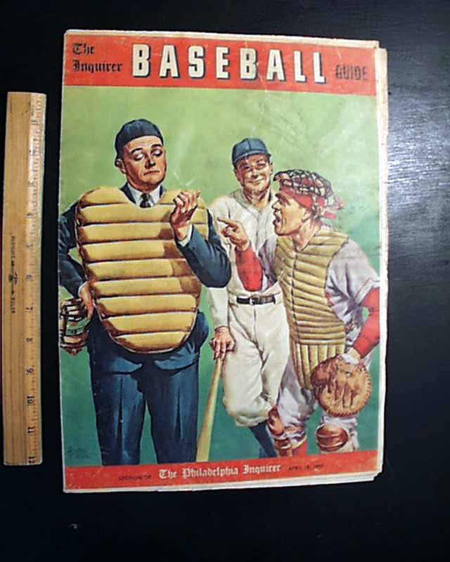 1950 Phillies & Athletics baseball.... - RareNewspapers.com