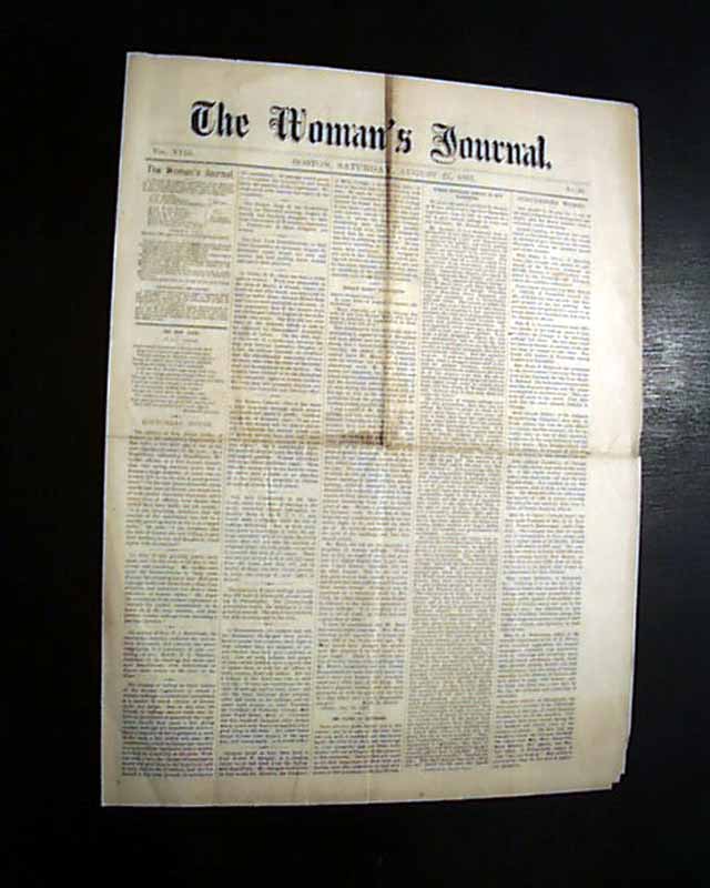 Women's suffrage newspaper... Sojourner Truth... - RareNewspapers.com