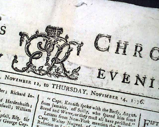 1776 American independence... Rev. War... - RareNewspapers.com