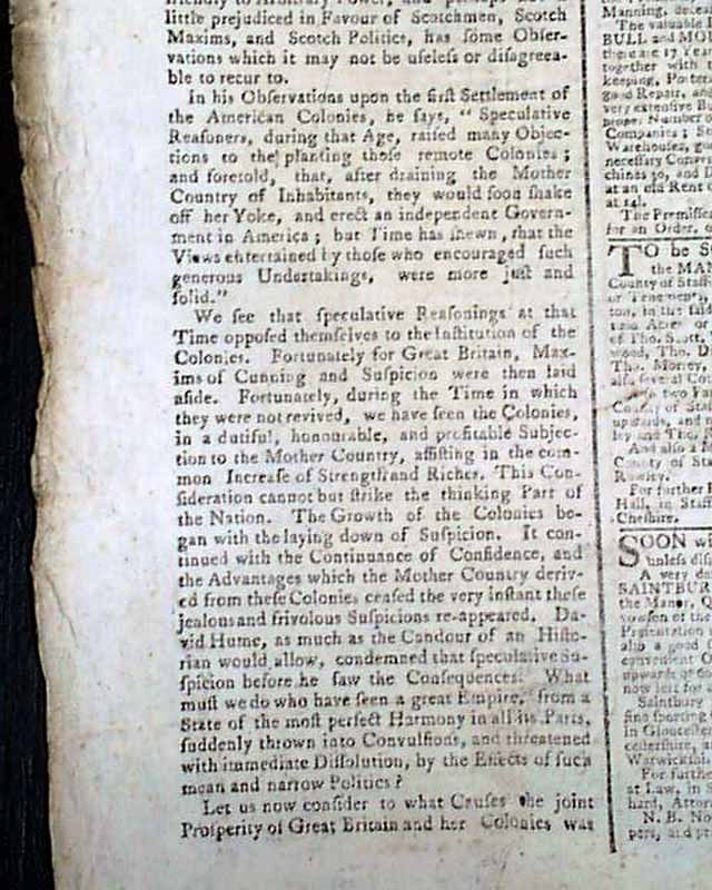 1776 American independence... Rev. War... - RareNewspapers.com