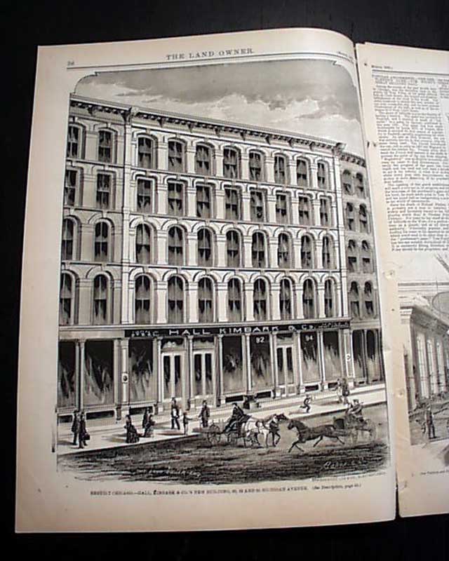 Rebuilding Chicago after the fire... - RareNewspapers.com