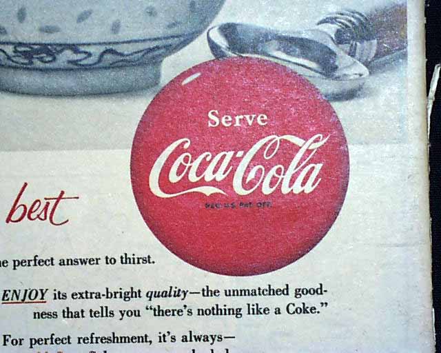 Coca Cola Ad, 1955... - RareNewspapers.com