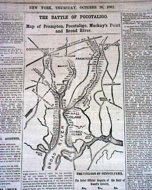 1862 Civil War Map - Galveston Texas..... - RareNewspapers.com