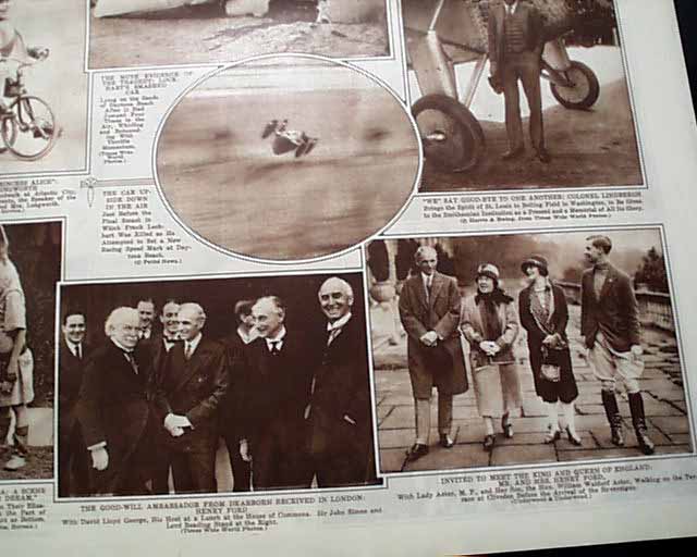 Frank Lockhart killed at Daytona... - RareNewspapers.com