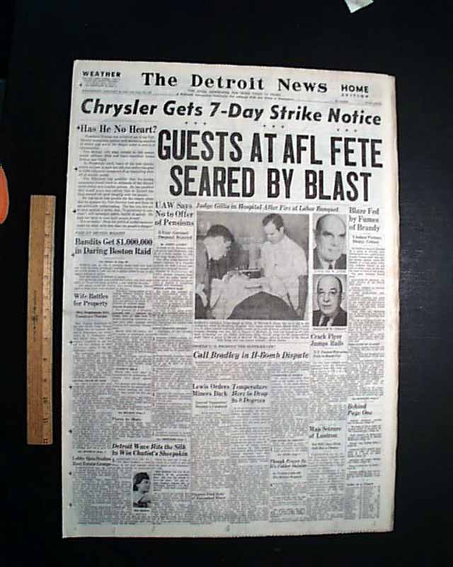 The Great Brink's Robbery in Boston, Massachusetts... - RareNewspapers.com