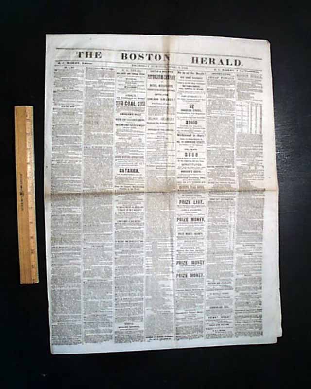 1865 fall of Richmond, Virginia... Civil War.... - RareNewspapers.com