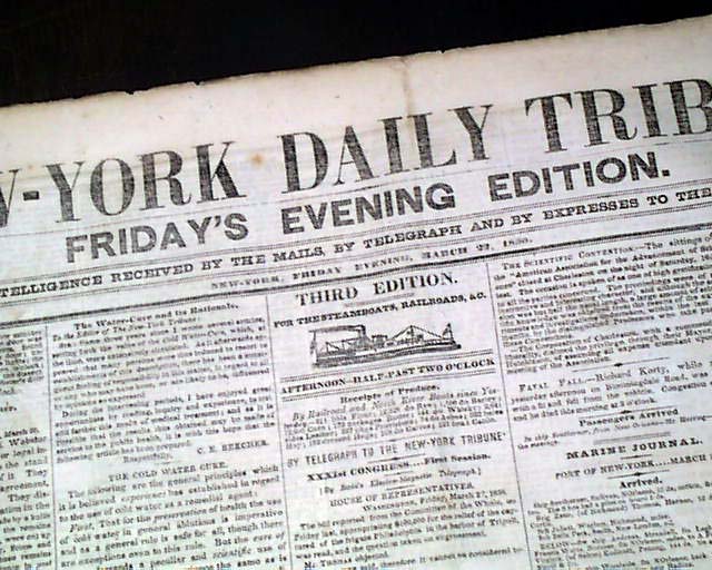 First newspaper appearance of a Walt Whitman poem... - RareNewspapers.com