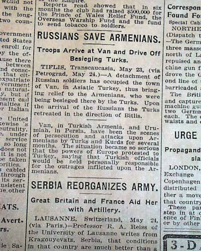 Armenian Genocide... - RareNewspapers.com