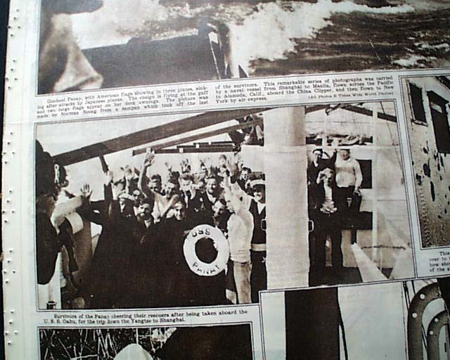 USS Panay incident photos.... - RareNewspapers.com