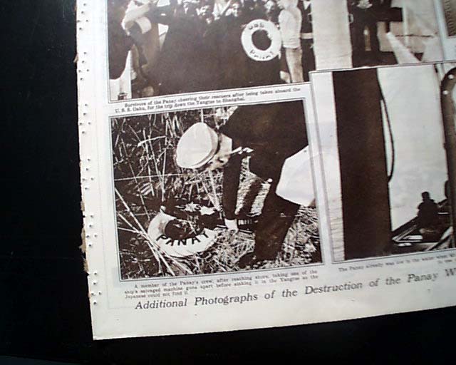 USS Panay incident photos.... - RareNewspapers.com