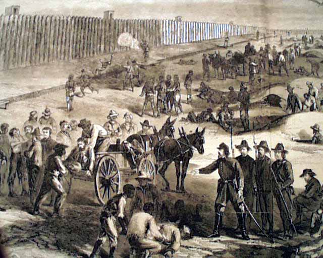 The Prison Pen at Millen, Georgia... Oil regions of Pennsylvania ...