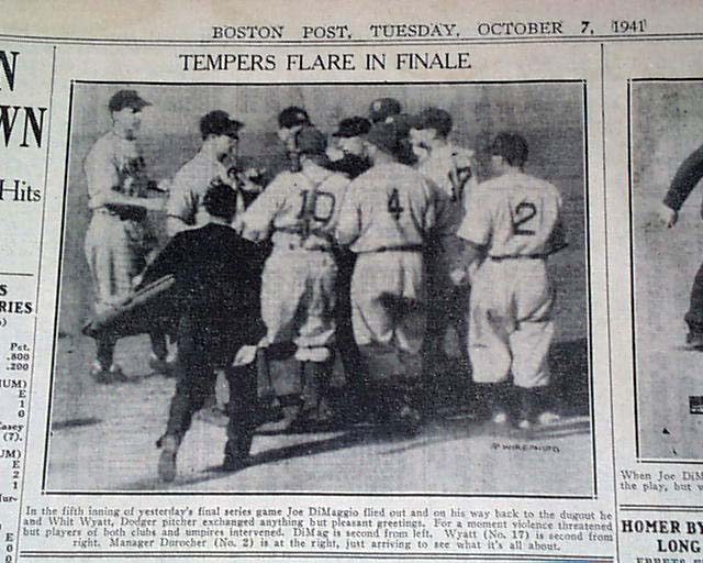 New Yankees Win World Series In 1941... - RareNewspapers.com