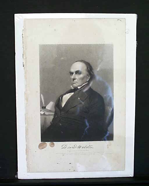 Daniel Webster illustration... - RareNewspapers.com
