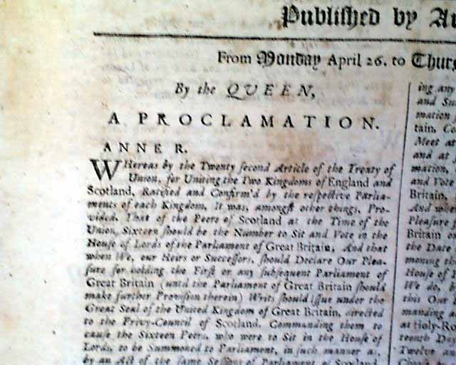 Queen's Proclamation... Treaty representation... - RareNewspapers.com