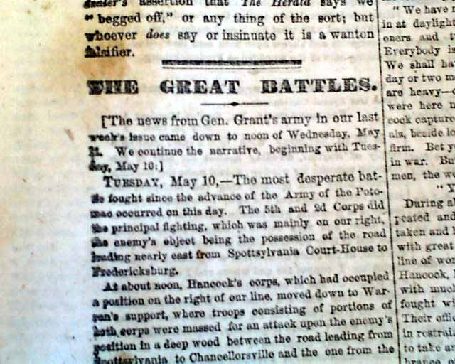 President Abraham Lincoln... - RareNewspapers.com