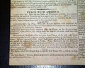 Best issue we have offered on the end of the War of 1812 ...