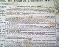 Best issue we have offered on the end of the War of 1812 ...