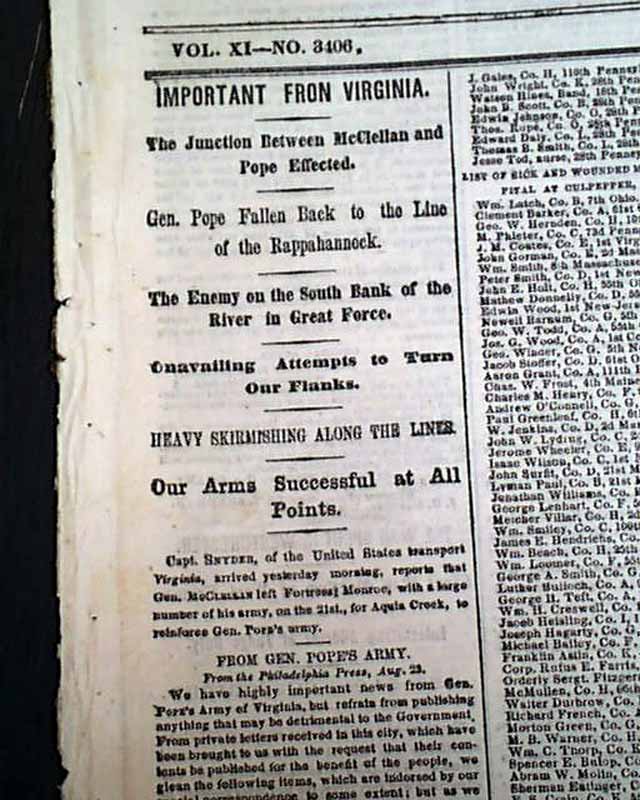 Lincoln's famous letter to Horace Greeley... - RareNewspapers.com