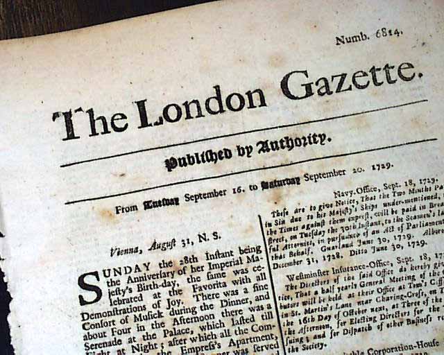 Over 290 years old... - RareNewspapers.com