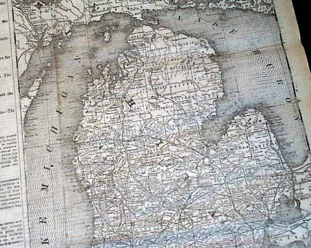 The great 1881 Thumb Fire in Michigan... - RareNewspapers.com