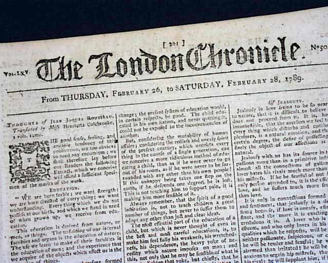 Settling Australia in 1789... - RareNewspapers.com