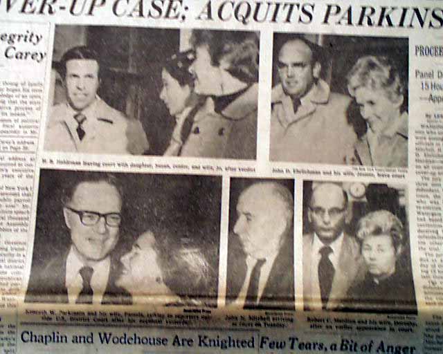 Key issue on the Watergate scandal... - RareNewspapers.com