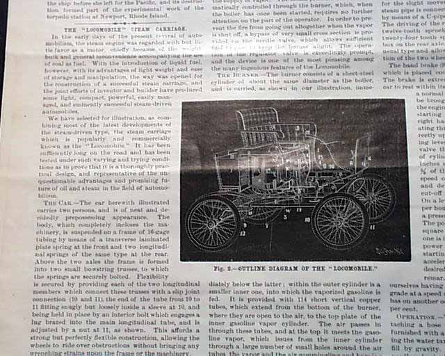 Beginning of the automobile age... - RareNewspapers.com