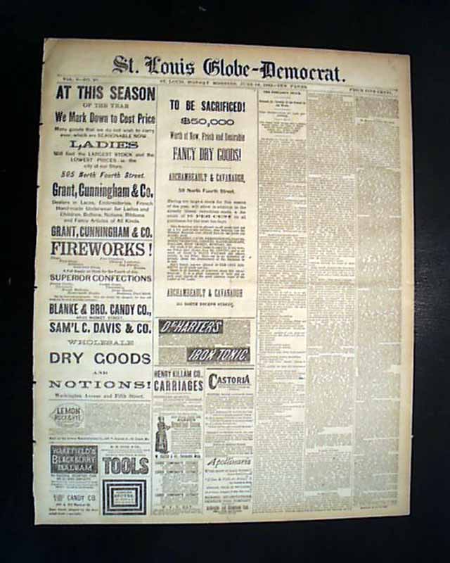 Grinnell, Iowa tornado disaster... - RareNewspapers.com