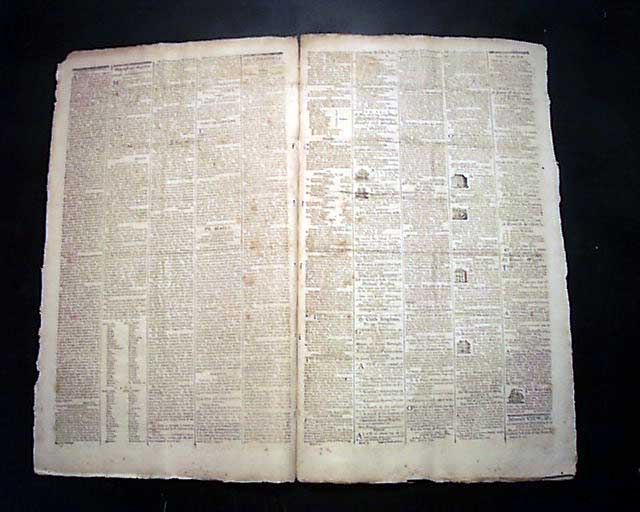 One of the more decorative mastheads of the 18th century ...