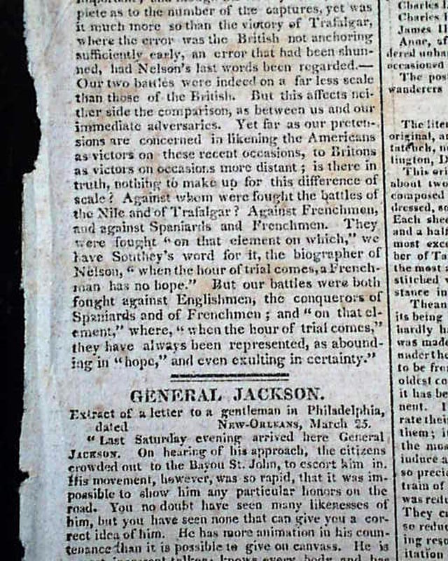 Reflections upon the War of 1812... - RareNewspapers.com