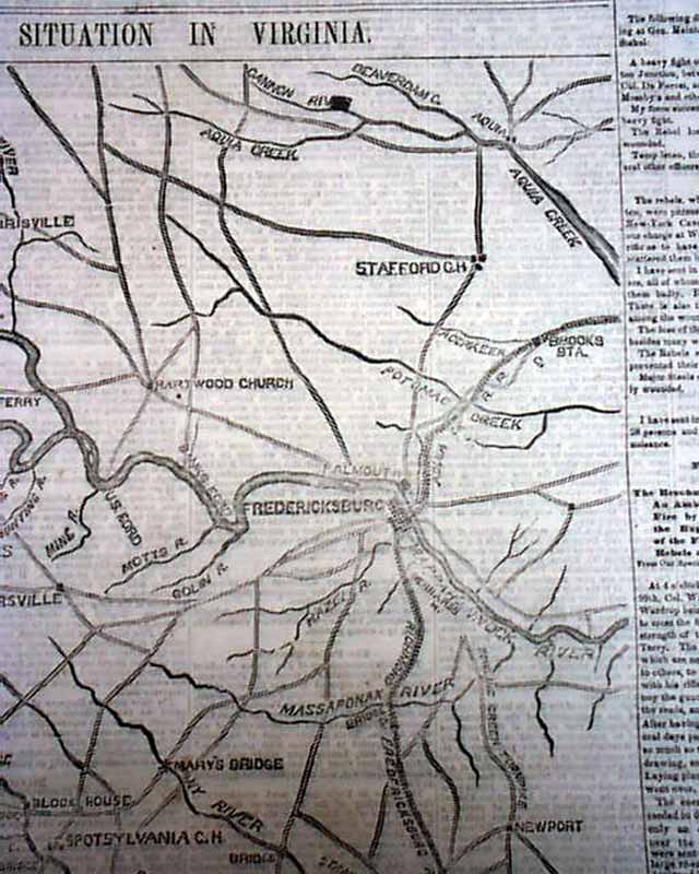 1863 Fredericksburg VA..... - RareNewspapers.com