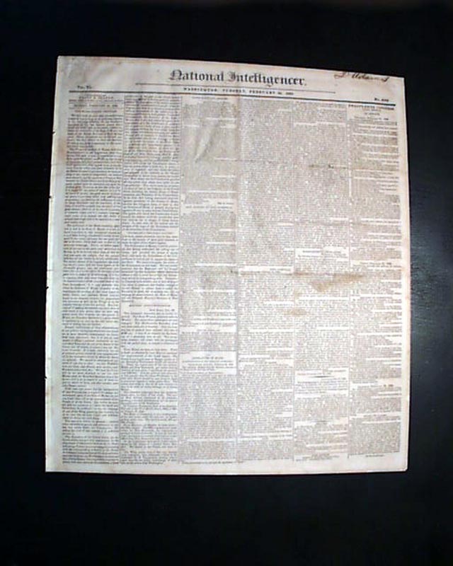 The bloodless Aroostook War... - RareNewspapers.com