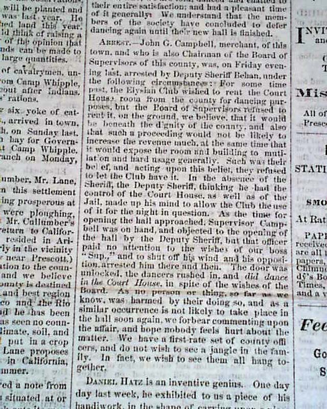 Nice report on the founding of Phoenix, Arizona... - RareNewspapers.com