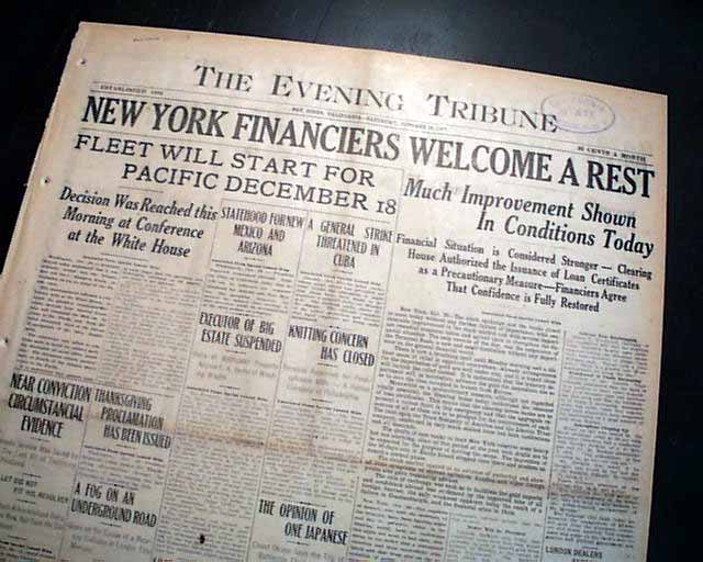 Bank Panic of 1907... - RareNewspapers.com