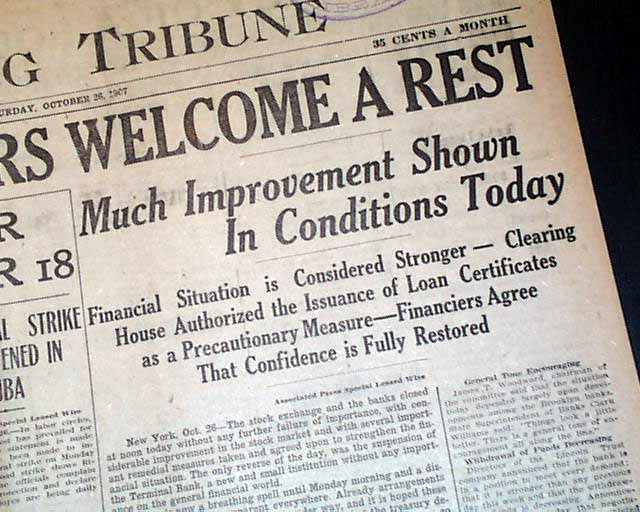 Bank Panic of 1907... - RareNewspapers.com