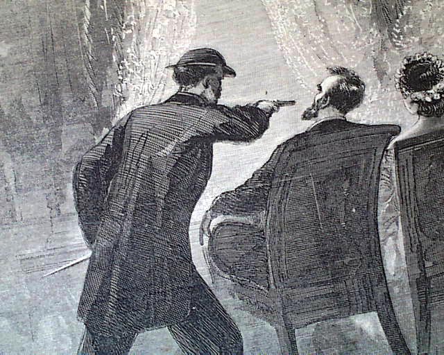 Lincoln's assassination: John Wilkes Booth on the front page ...