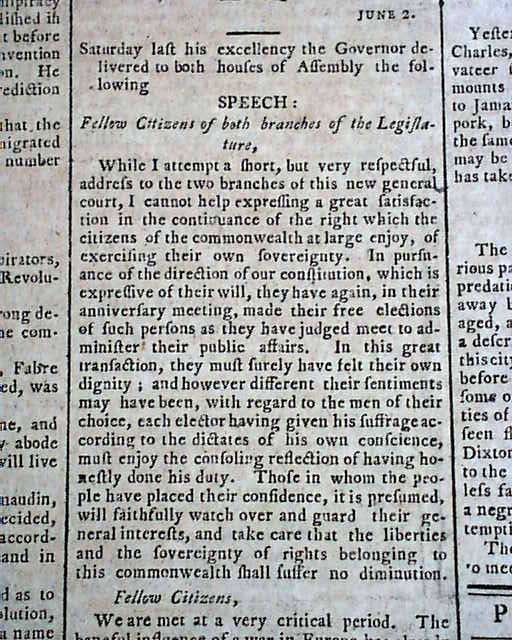 Washington names the commanders of the first six frigates of the new U ...