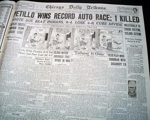Kelly Petillo wins 1935 Indianapolis 500... - RareNewspapers.com